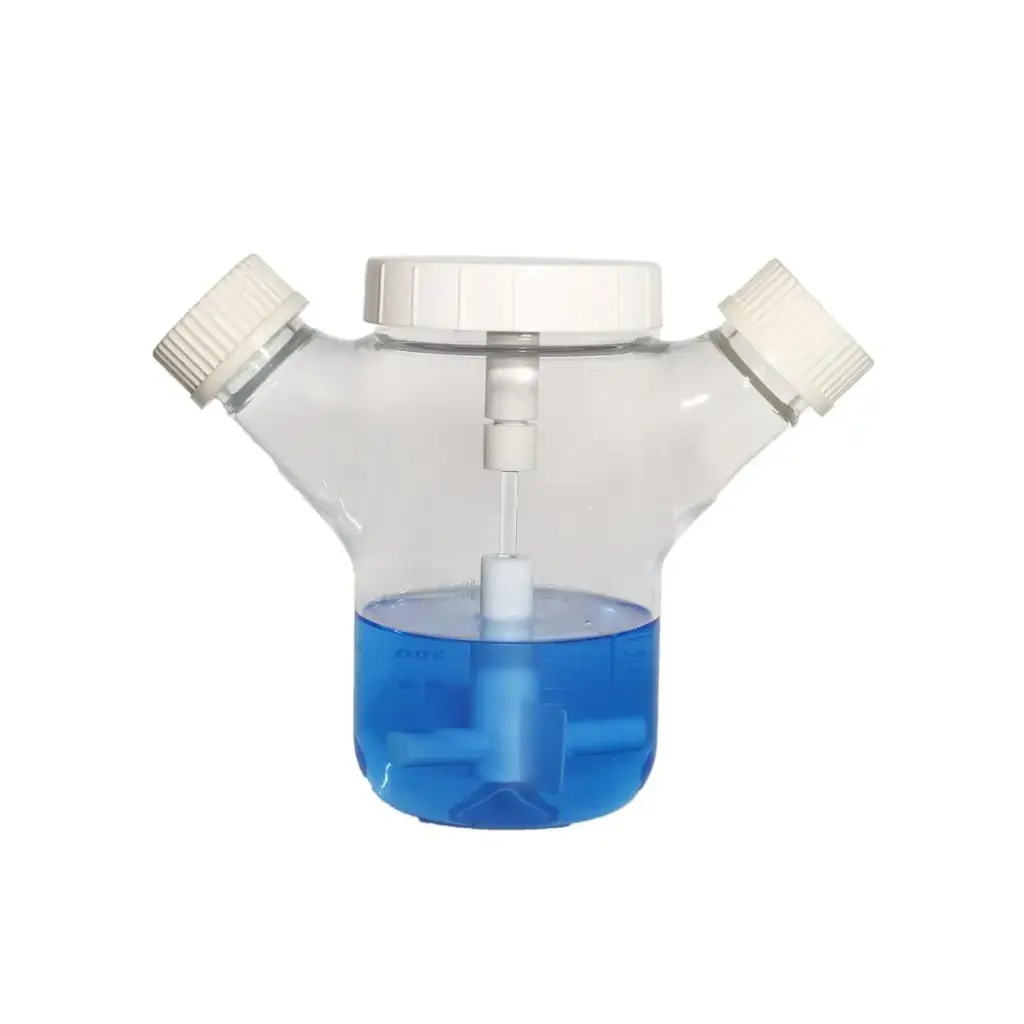 SCILOGEX Glass Spinner Flask, 3000ml, for use with Cell Culture ...